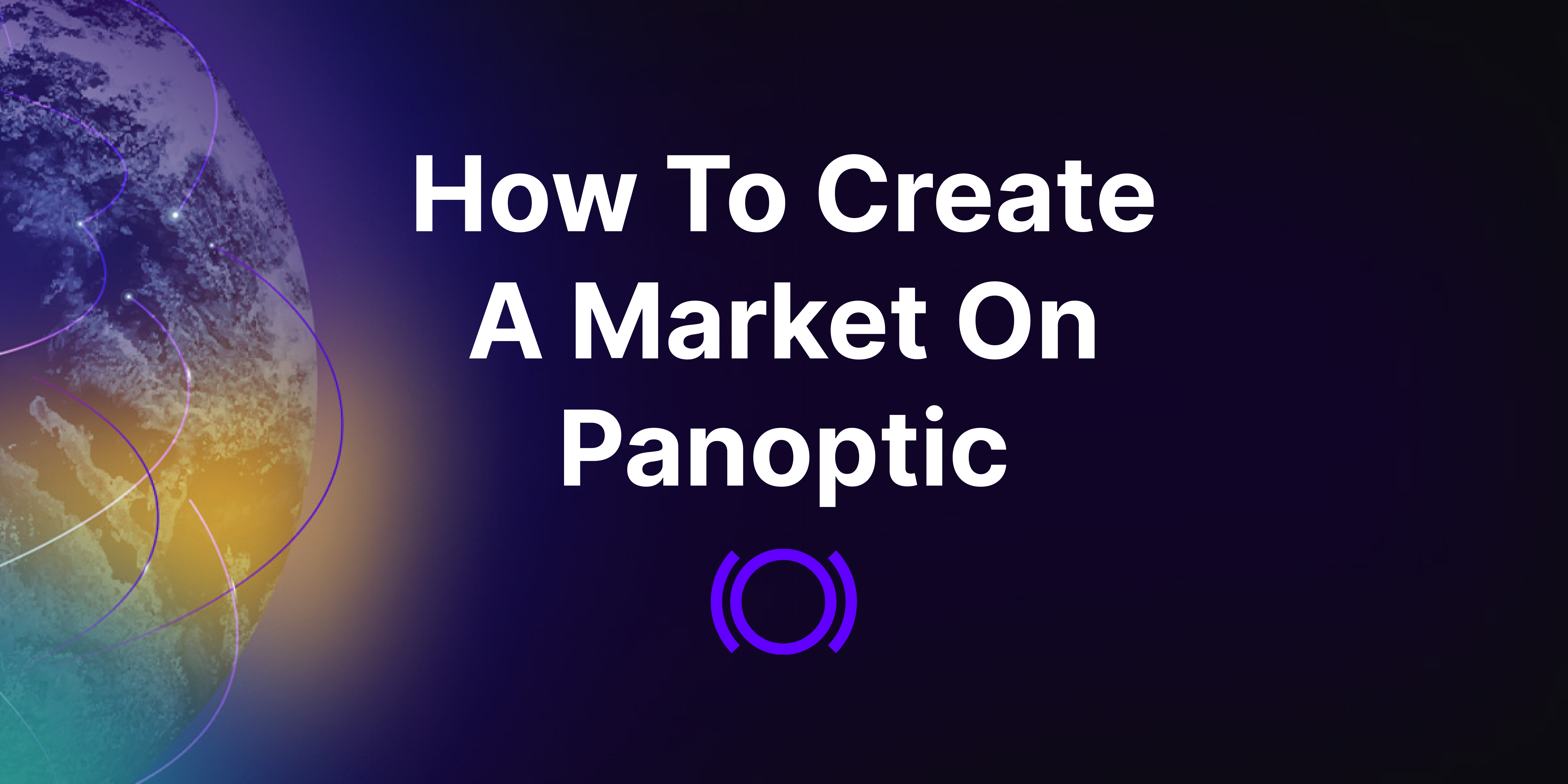 How To Create A Market On Panoptic | Panoptic